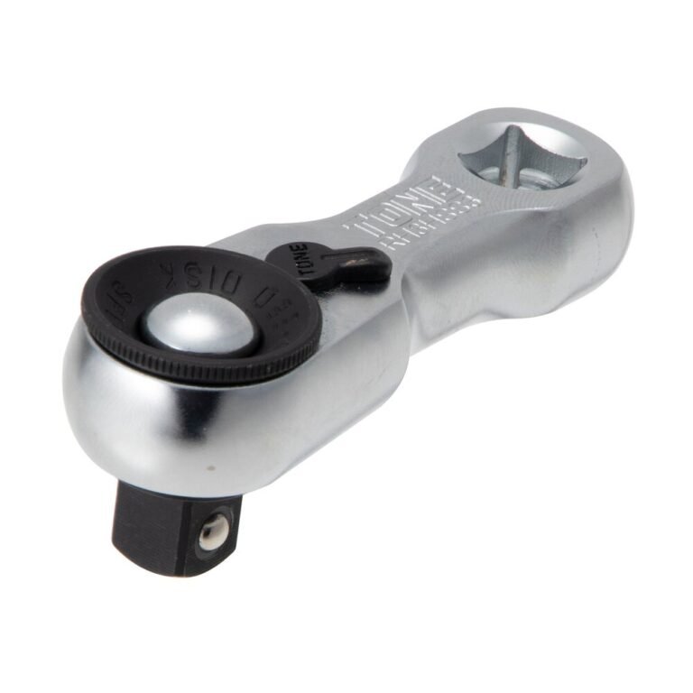Tone RH3HSS3 Stubby ratchet handle 3/8″ drive Short Ratchet Handle ...
