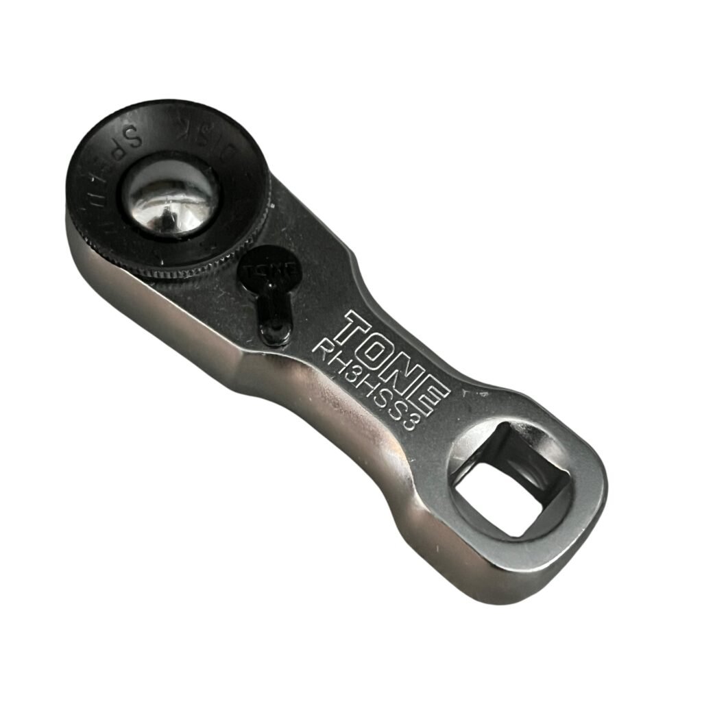 Tone RH3HSS3 Stubby ratchet handle 3/8″ drive Short Ratchet Handle ...